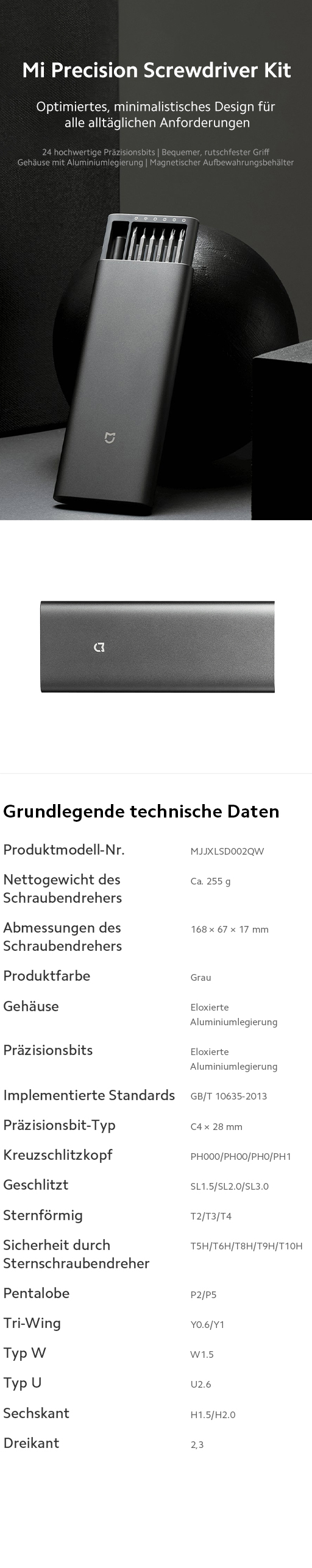 Mi Cordless Precision Screwdriver Kit - XIAOMI Store Austria
